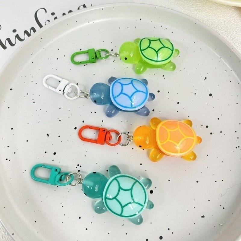 Marine animals glowing sea turtle DIY keychain cute sea turtle keychain ...