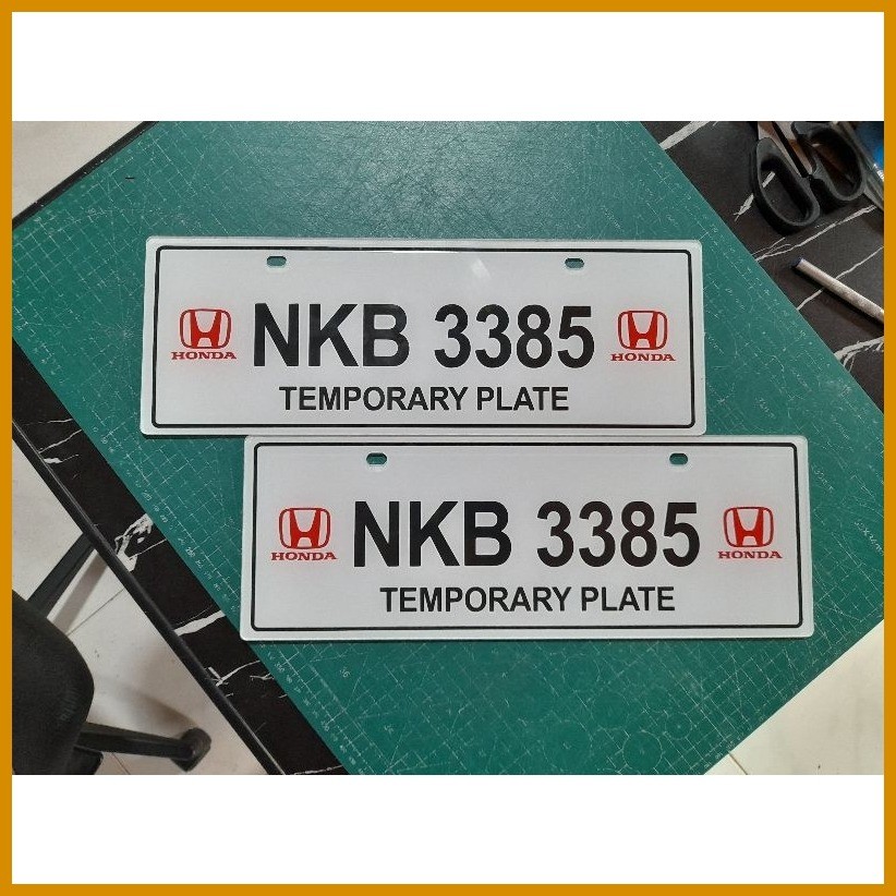 ∣ CAR TEMPORARY PLATE NUMBER ( LTO STANDARD ) | Shopee Philippines