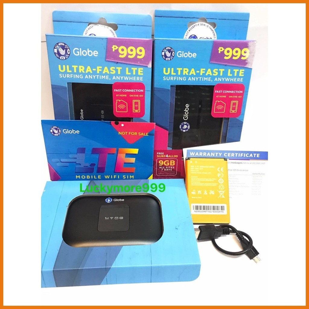¤ LTE GLOBE pocket wifi ultra fast lte free globe pocket wifi | Shopee ...