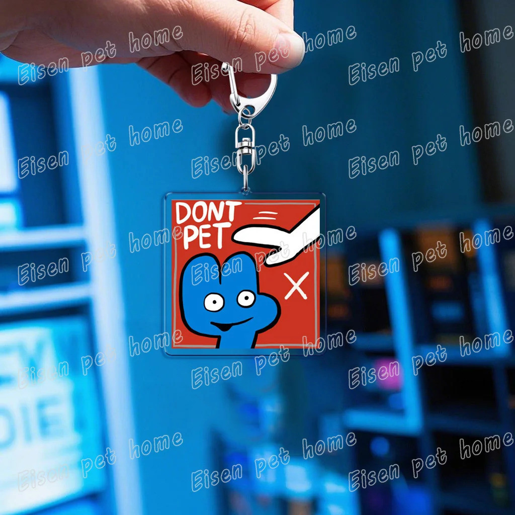 Cute Cartoon Bfb Fourx Keychain for Accessories Bag Key Chain Ring ...