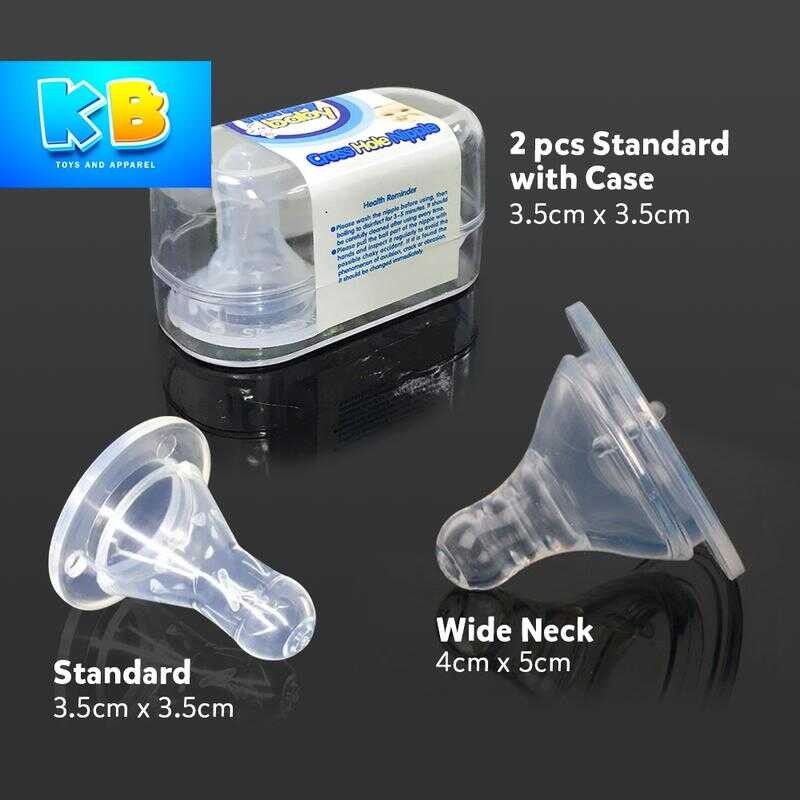 E87 Cross Hole Standard Wide Neck Silicone Chupon Replacement For Baby ...