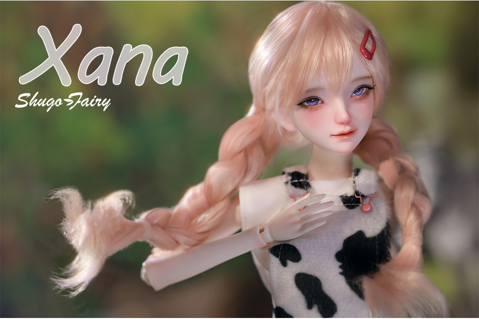 Xana Bjd Dolls 1/4 Pretty Girl Fashion Fullset Toys Cool Elf Spring Style Resin Ball Jointed ...