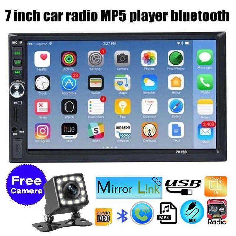 2 Universal Din Car Multimedia Auto Radio 2Din Stereo 7Inch Touch ...