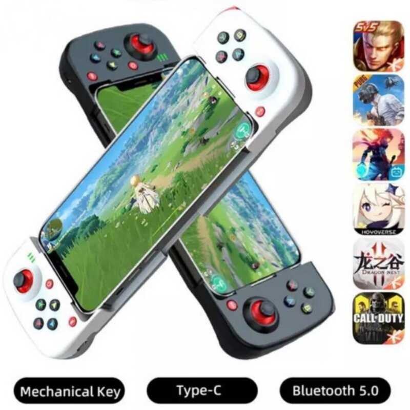 Bluetooth Game Pad 5.0 Gamepad Telescc Ios/Android/Harmonyos Gaming ...