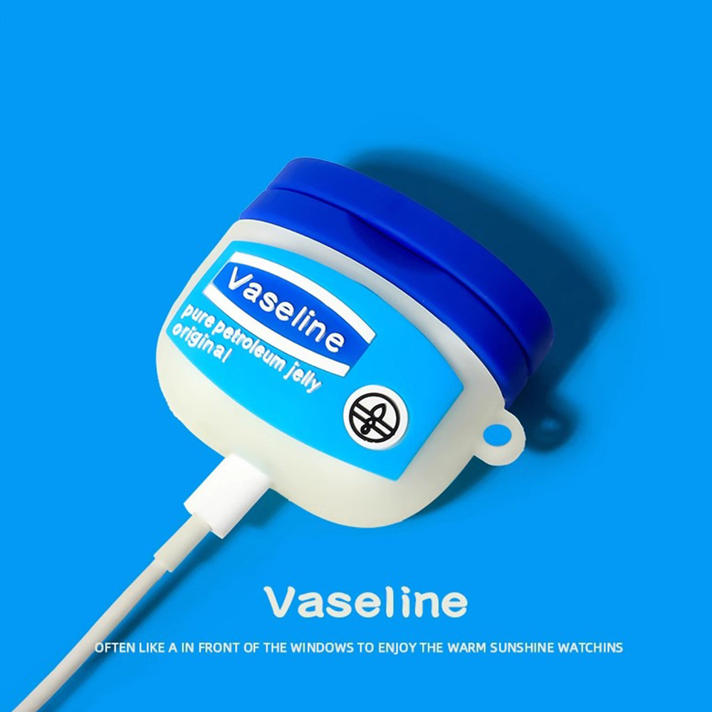 INS Creative Vaseline Box Earphone Case for Airpods 4 3 2 1 Pro 3 2 ...