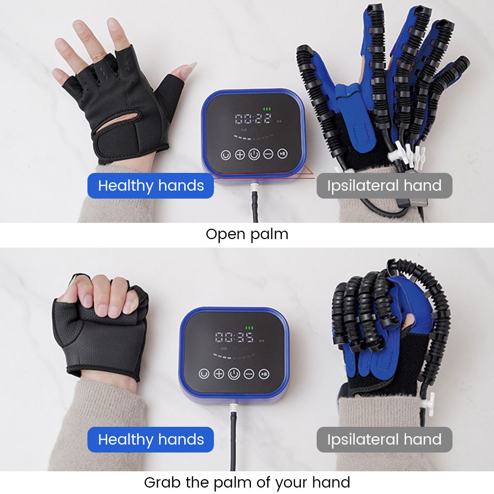 JBMBHC Hand Rehabilitation Exercise Equipment Finger Glove Training ...