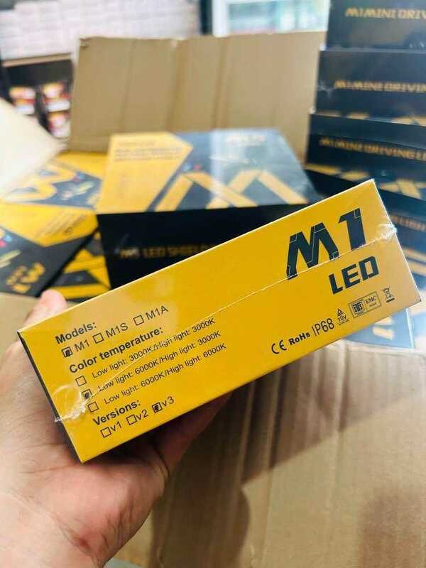 LY Ang Orihinal SENLO M1 MINI Na Nagmamaneho Ng Liwanag V3. Sa 1Year ranty | Shopee Philippines