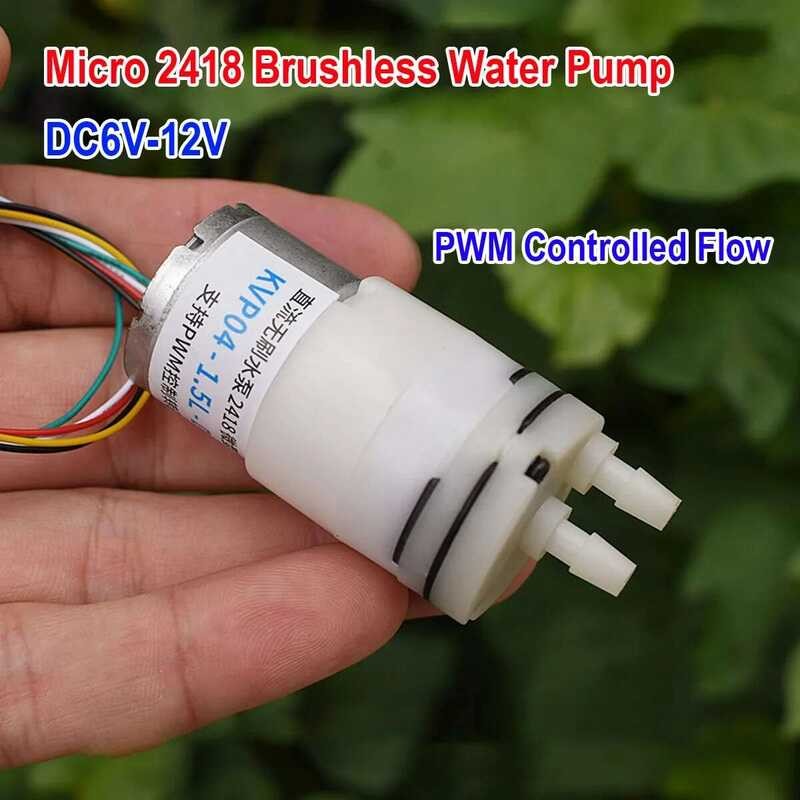 DC 1 75 6V 9V 12V 310 Brushless Water Pump 6400R Mini Diaphragm Self ...