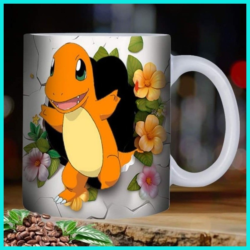 Pokemon Customized mug (3d print effect ) for gifts and personal use ...