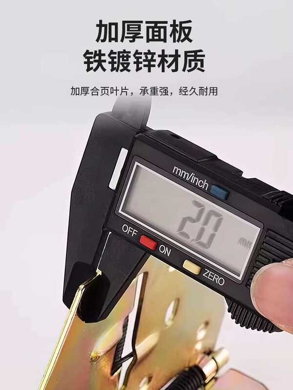 Desktop folding thickened with hidden cross hi, table spring folding ...