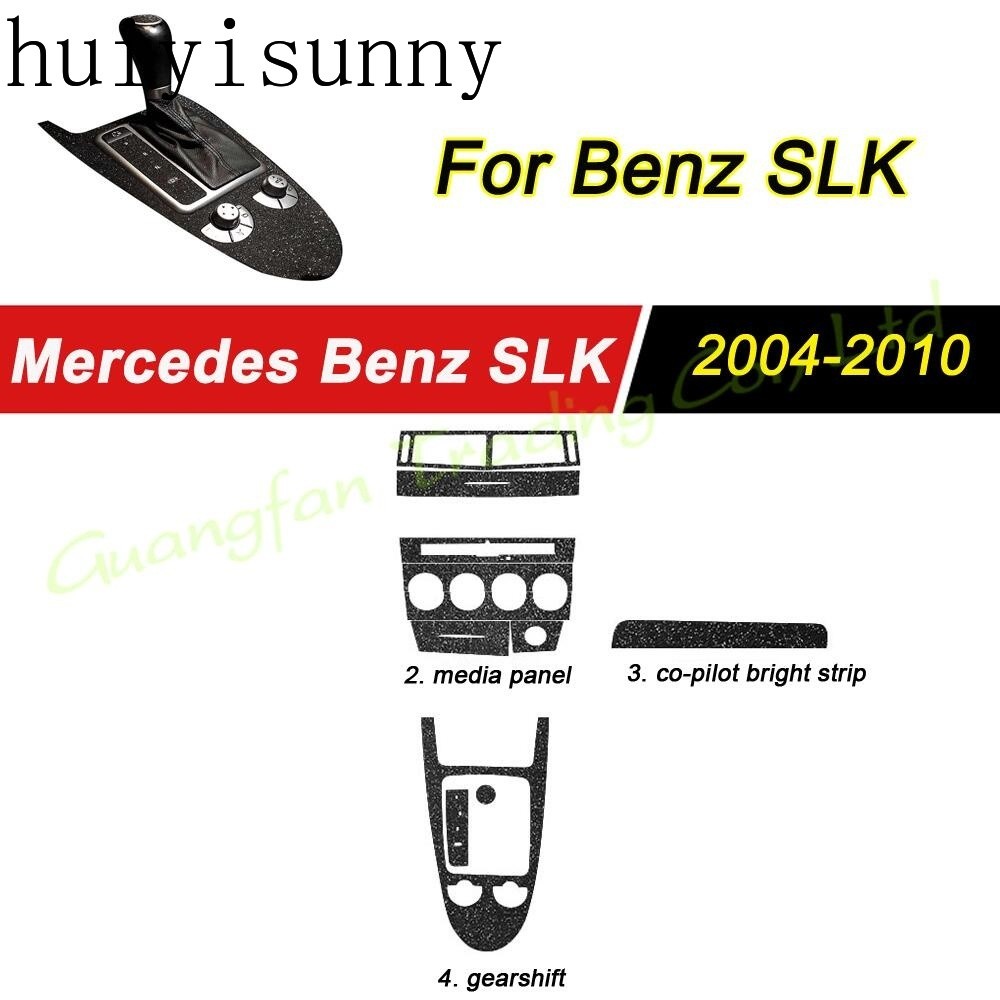 HYS For Mercedes SLK R170 R171 2004-2010 Car-Styling Carbon Fiber Car ...