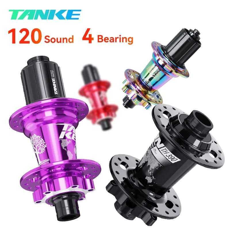 120 TANKE Click Hub 6 Bearing MTB Mountain Bike Hub Front Rear 28 32 36 ...