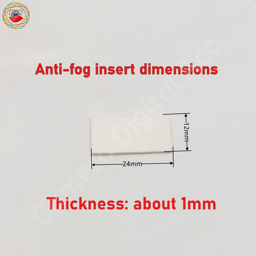 Anti Fog Inserts Reusable Moisture Absorbing Strips for Underwater Dive ...