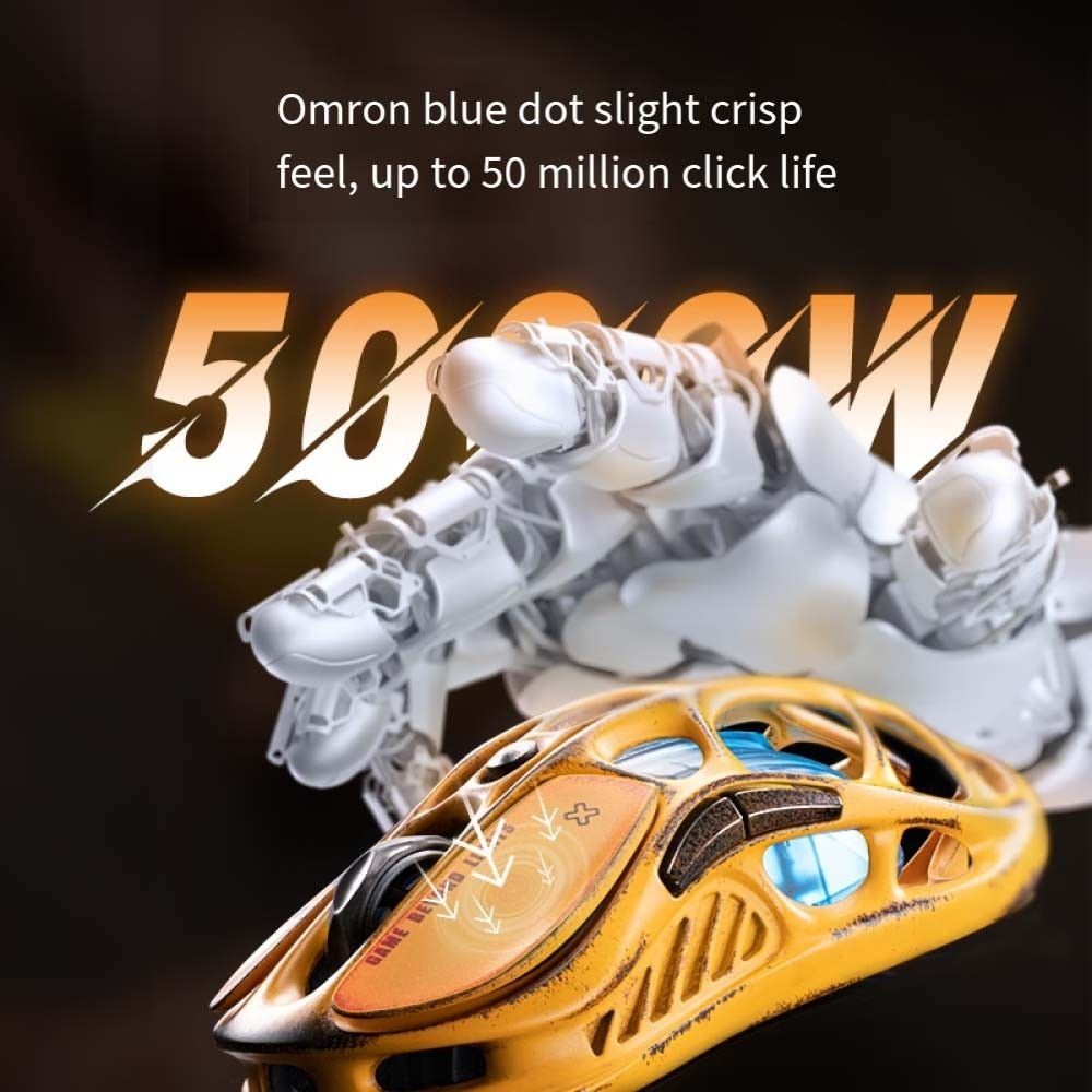 Gravastar Magnesium Alloy Mouse M2 M1 Pro Cocoon Breaking Mouse Paw3395 ...