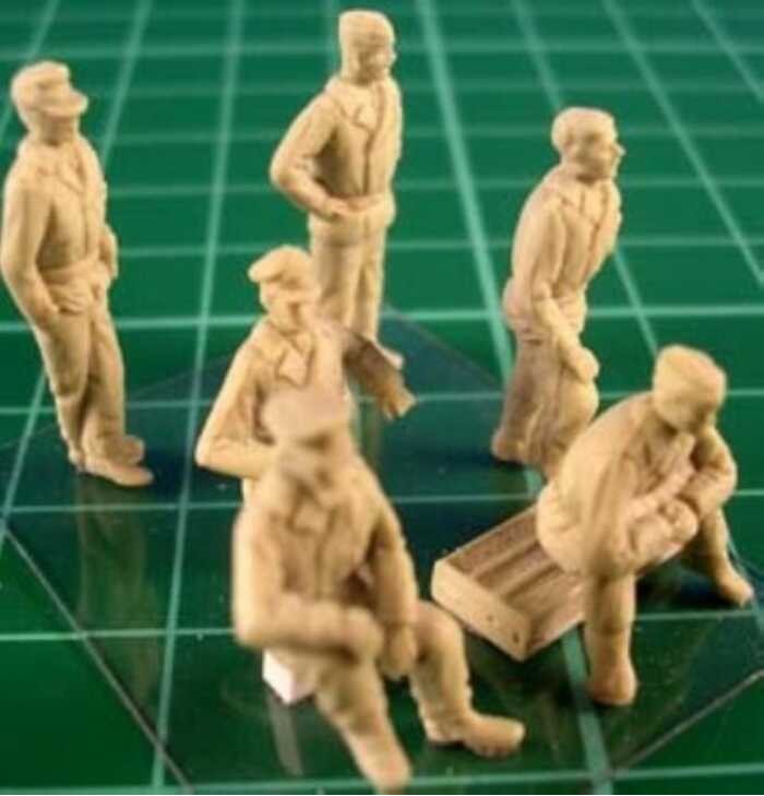 Resin Milicast 1/72 WWII German AFV Crew 1939-1945 Fig008 | Shopee ...