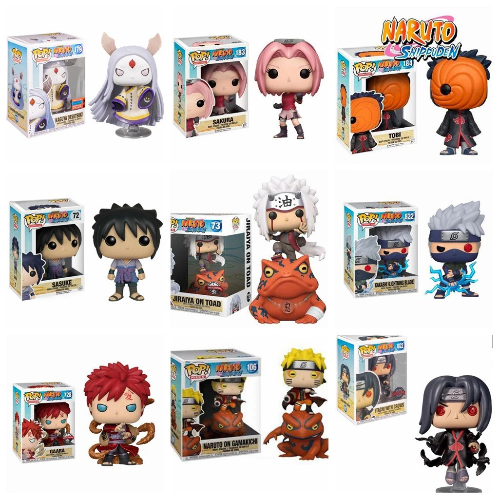 FUNKO POP 41 Styles ITACHI WITH CROWS 1022# NARUTO ON GAMAKICHI 106 ...