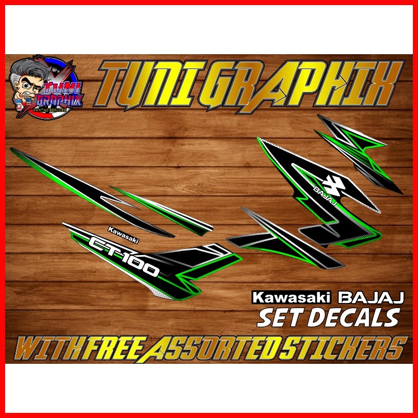 ∈ BAJAJ CT100 / CT125 LIMITED EDITION STOCK DECAL | Shopee Philippines