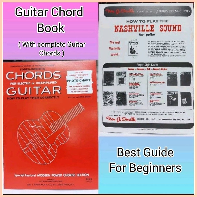 ☃ Guitar Chords Book ( with complete guitar chords ) | Shopee Philippines