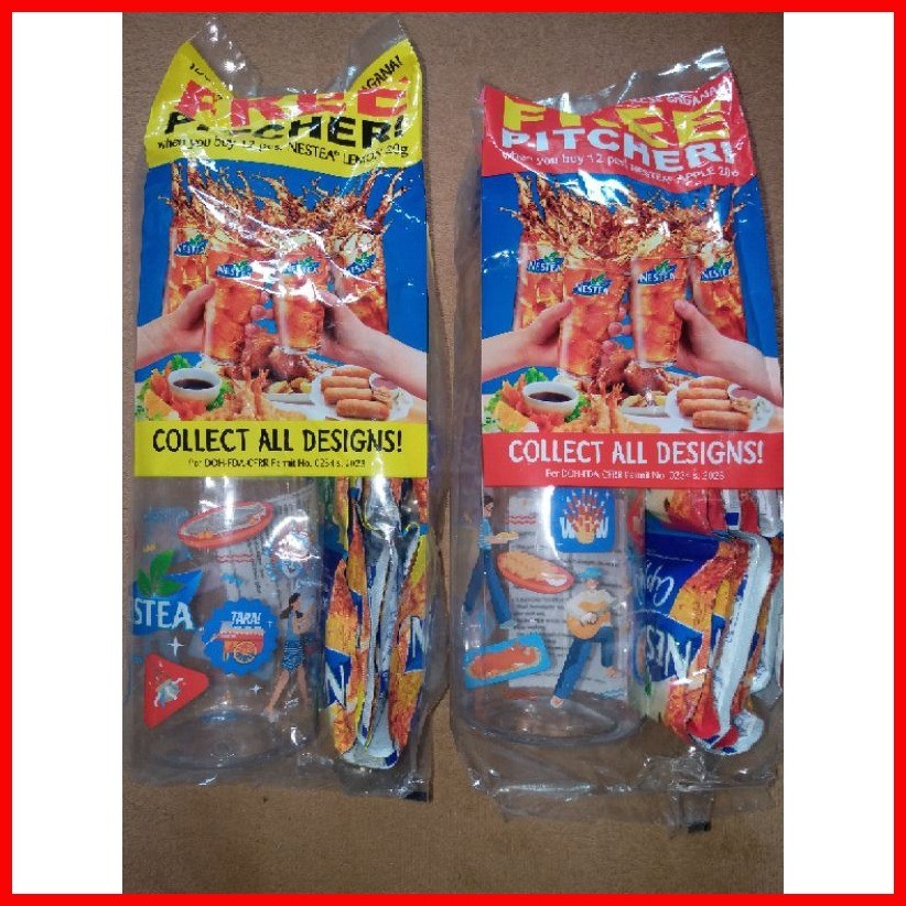 ♒ Nestea Lemon or Apple Iced Tea 20g x 12 Sachet plus FREE Pitcher ...