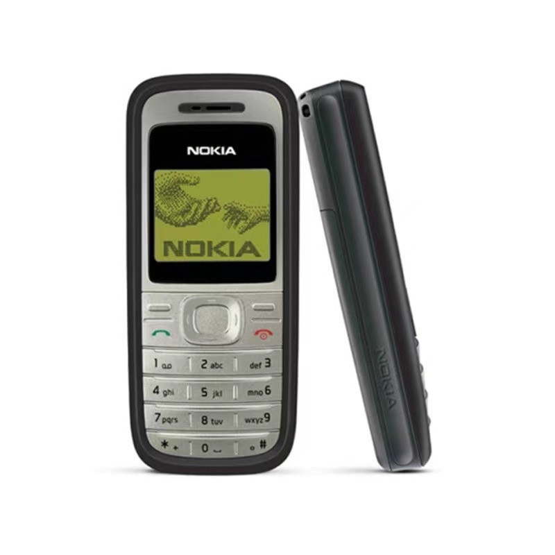 in stock 100%Original Nokia Phone 1200 Feature Mobile Phone Keyboard ...