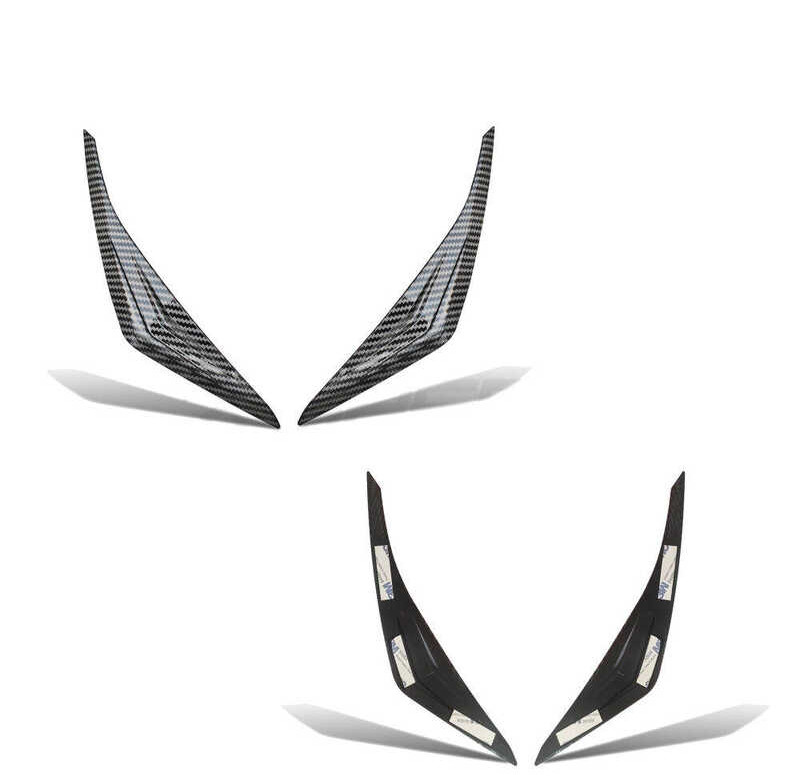LY Bimota V1 Headlight Kilay Trim Garnish Carbon Cover Para Sa Yamaha ...