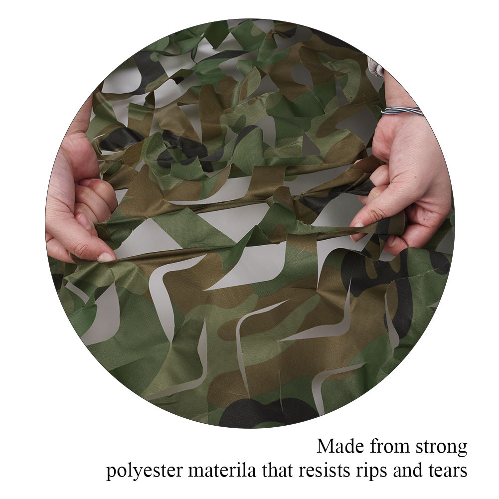 Camouflage Net Outdoor Waterproof Anti-UV Camouflage Net Jungle Camo ...