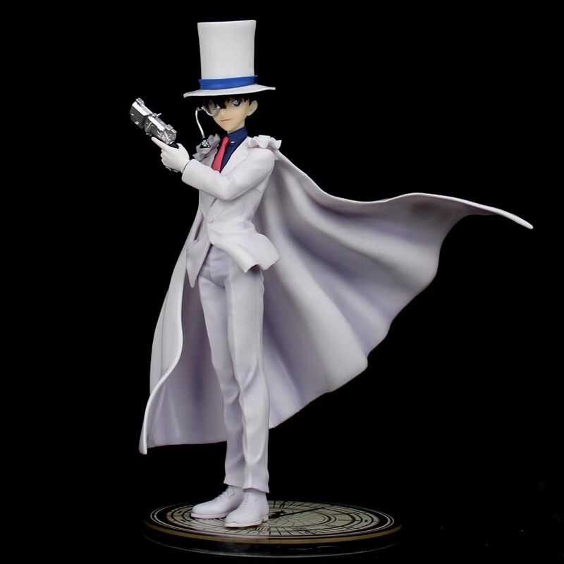 Anime Detective Conan Holding a Gun, Cloak Style Standing posture ...