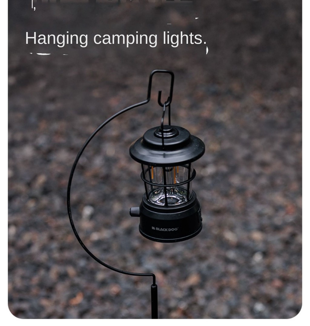 BLACKDOG ARMORED WHEEL Round Table Set Black Foldable Round Table Lamp ...