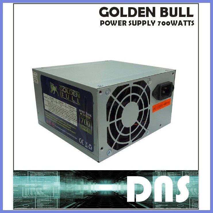 【On Hand】 GOLDEN BULL GENERIC POWER SUPPLY 700 WATTS / GENERIC PSU ...