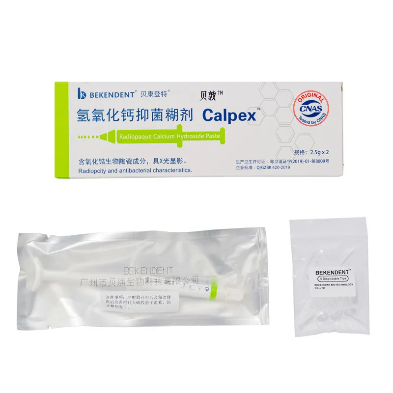 2.5g/ tube BEKENDENT calcium hydroxide paste root Calcium hydroxide is ...