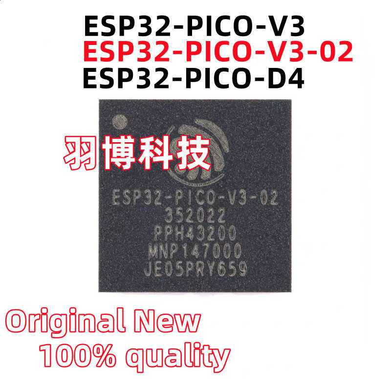 5Pcs/Lot ☆ Esp32-Pico-V3 Esp32-Pico-V3-02 Esp32-Pico-D4 Wireless RF Transceiver Module New Origi ...