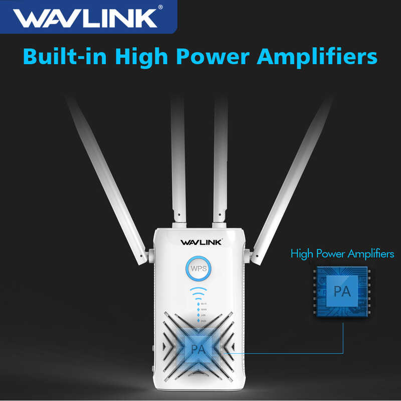 Ac1200 Range Extender Wireless Repeater Router Access Point 1200Mbps 2 ...
