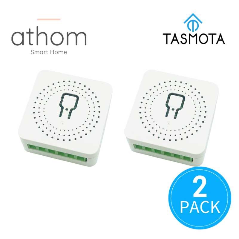 Home Athom Smart Preflashed TASMOTA Mini Relay Switch 3 Way 16A ...