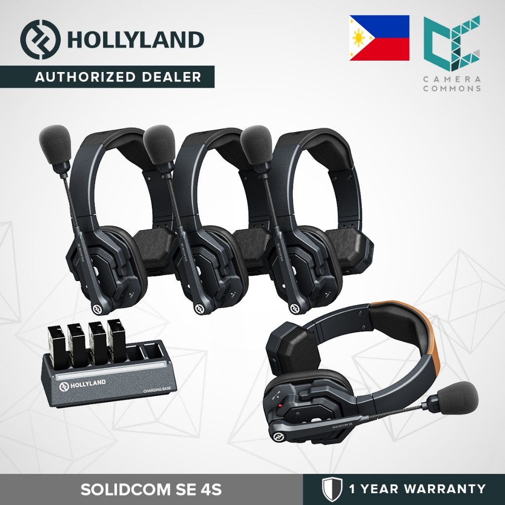 Hollyland Solidcom SE 4S 6S 8S Wireless Headset Audio Intercom System ...