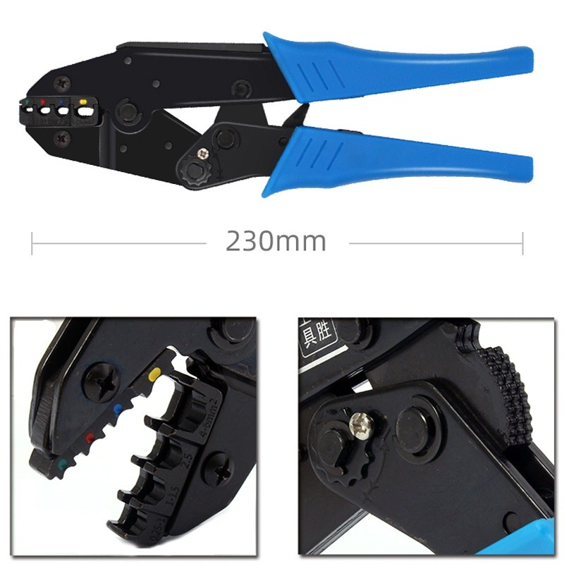 HS-40J Ratchet Terminal Crimping Tool Pliers Crimpador Crimper large ...