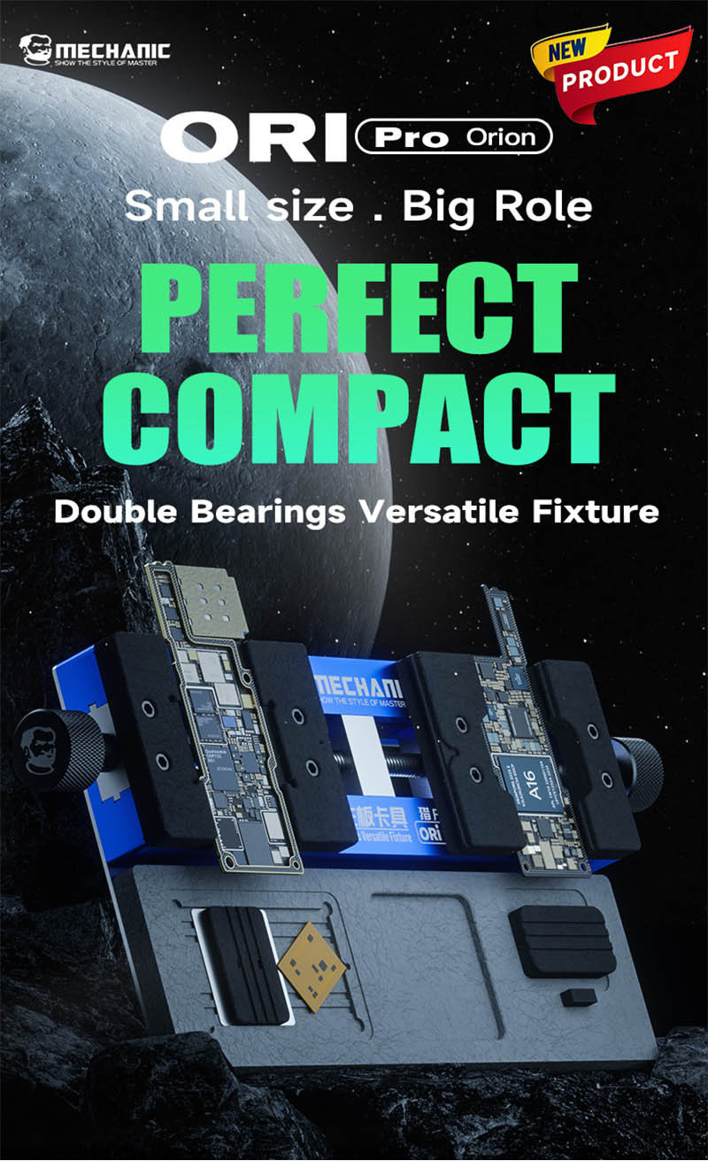 MECHANIC ORI Pro Dual Axis PCB Holder Fixture Phone Motherboard IC Chip ...