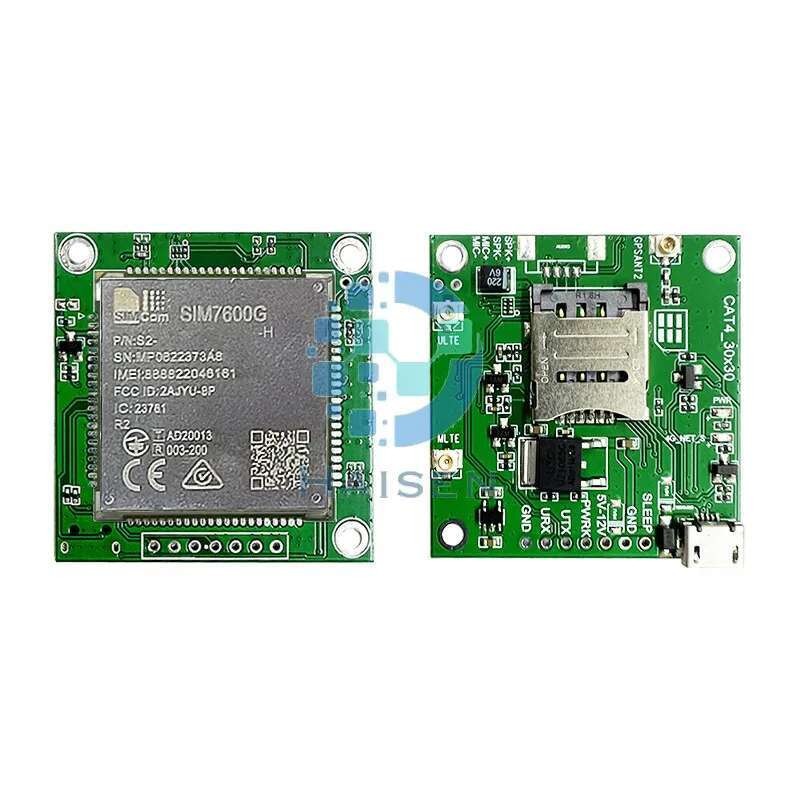 SIMCOM HAISEN SIM7600G-H Core 4G LTE - CAT4 GNSS Development Board Module Modem SIM7600G SIM7600 ...