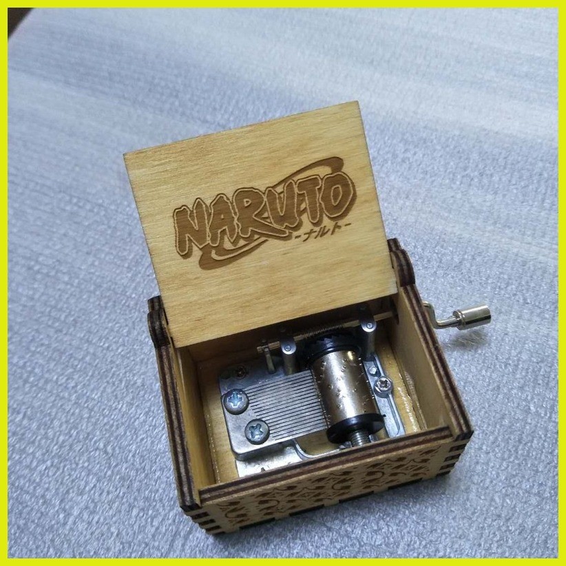 Anime One Piece Demon Slayer Naruto Wooden Music Box Harry Potter,You ...