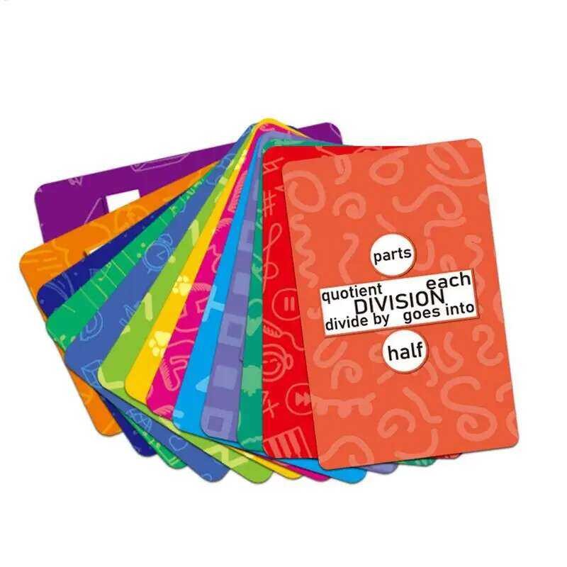 Eduional Number Flash Cards Math Kids Preschool Portable Interactive ...