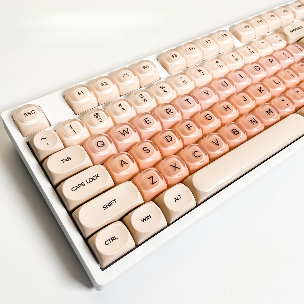 Jelly Keycap MOA Profile PBT Material Doubleshot Cute Semi-transparent ...