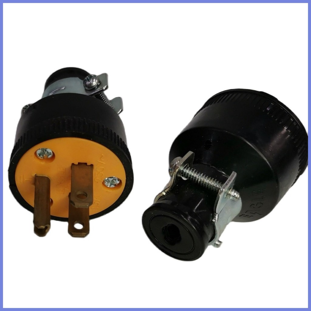 ☸ ☇ EAGLE Heavy Duty Rubber Plug 3 Prong CAT Type B - CAT1709 | Shopee ...