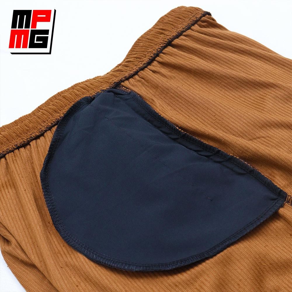 MPMG Buy 1 Get 3 Corduroy Plain Shorts For Men And Women With Two Side ...