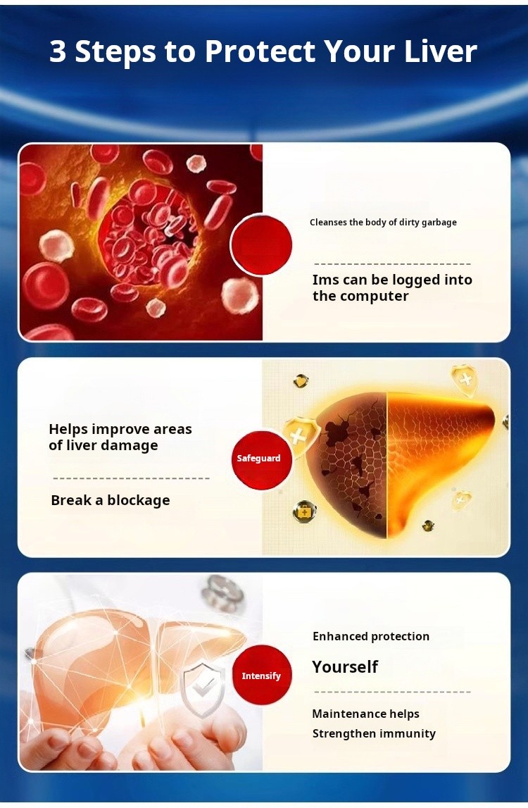 Herbal Liver Patch Effective detoxification effect Protect liver navel ...