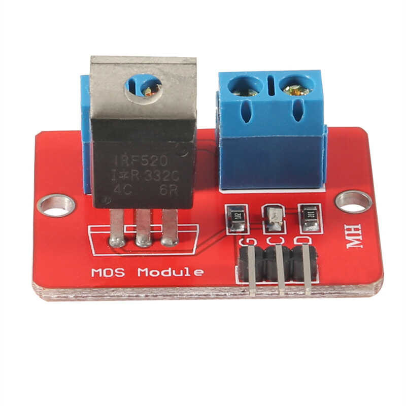 10pcs Arduino Mosfet MCU ARM For Raspberry Pi 3.3v-5V IRF520 Power MOS Driver Module PWM Dimmin ...