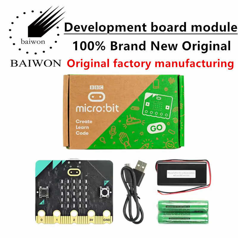 Microbit ☆ Development Extension Board V2 Robot Kit Python Motherboard Micro: Bit V2.2 .2 ...