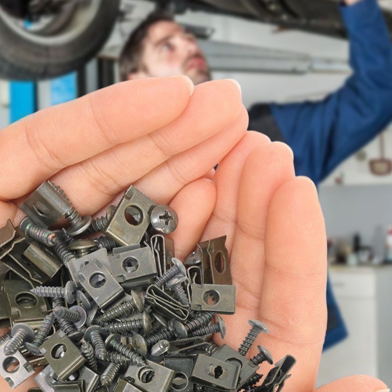 20PCS Metal U-Type Clip - Self Tapping Screw Fasteners - Anti-Rust ...