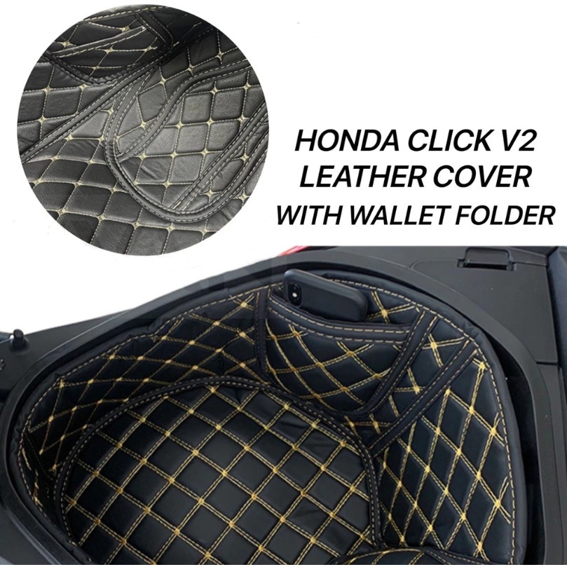 【24H SHIP】HONDA Click 125/150 Compartment Cover PREMIUM UBOX Seat UBox ...