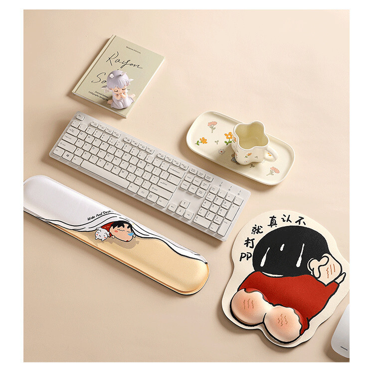 Crayon Shin-chan Butt Mouse Wrist Pad Support Keyboard Pad | Shopee ...