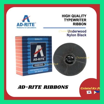 AD-RITE TYPEWRITER RIBBON FOR OLYMPIA NYLON BLACK/ OR BLK/RED ...