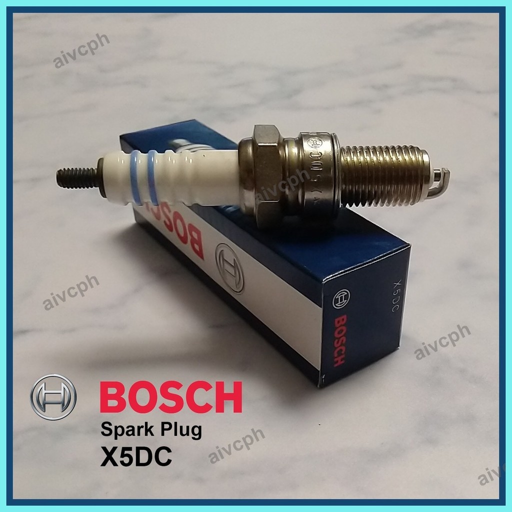 Bosch Spark Plug X5DC (D8TC) for Motorcycle (Cross Ref DP8EA-9 DPR8EA-9 ...